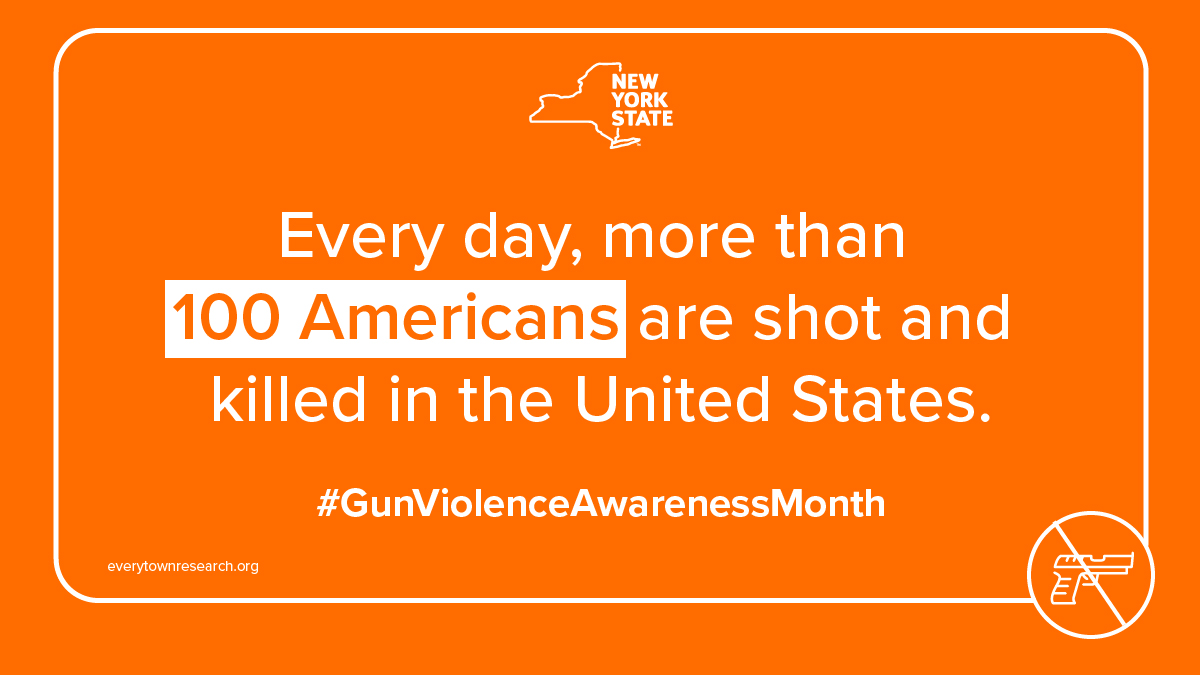 June is Gun Violence Awareness Month