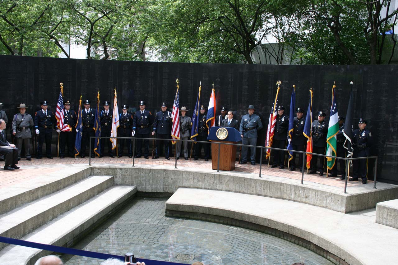 Photos of the 2010 Police Officers Memorial Ceremony - NY DCJS