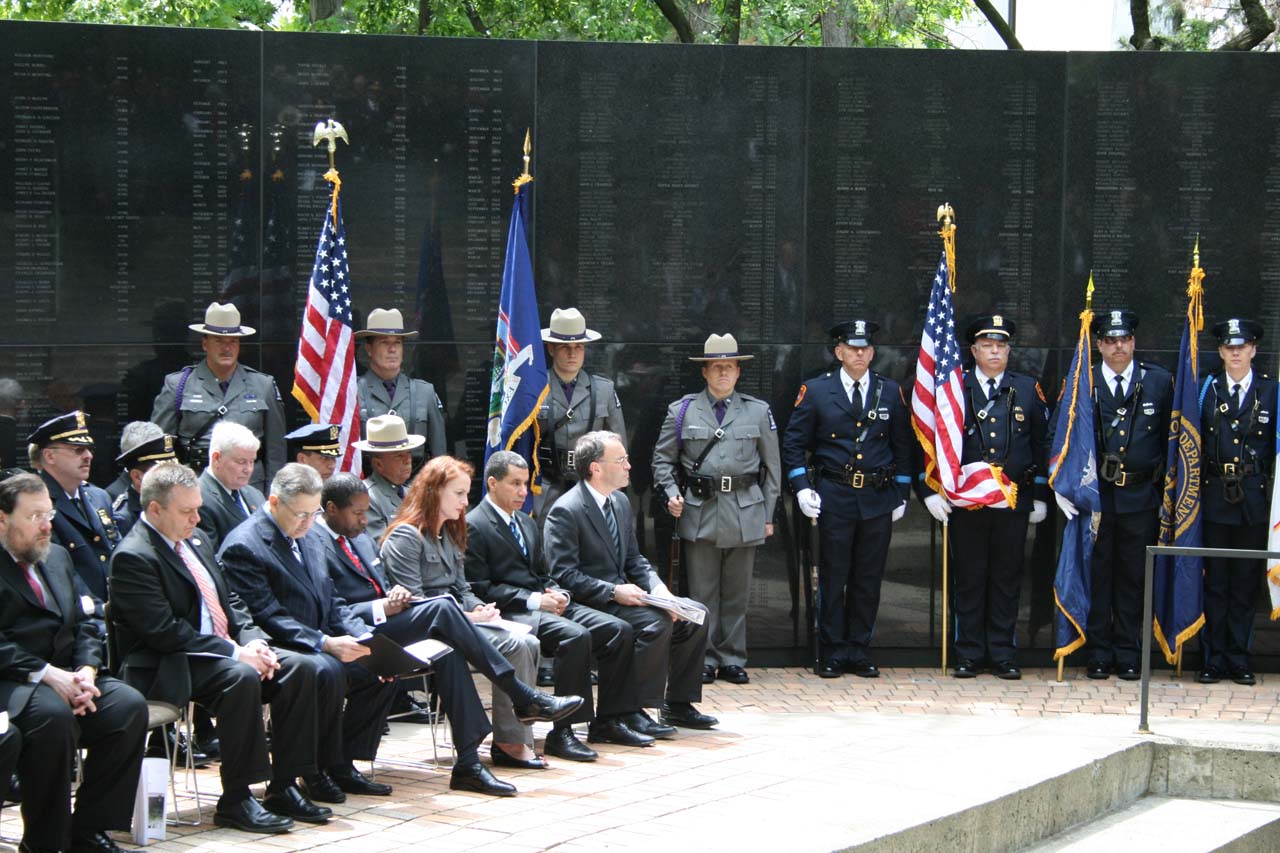 Photos of the 2010 Police Officers Memorial Ceremony - NY DCJS