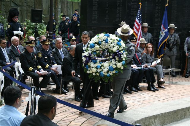 Photos of the 2010 Police Officers Memorial Ceremony - NY DCJS